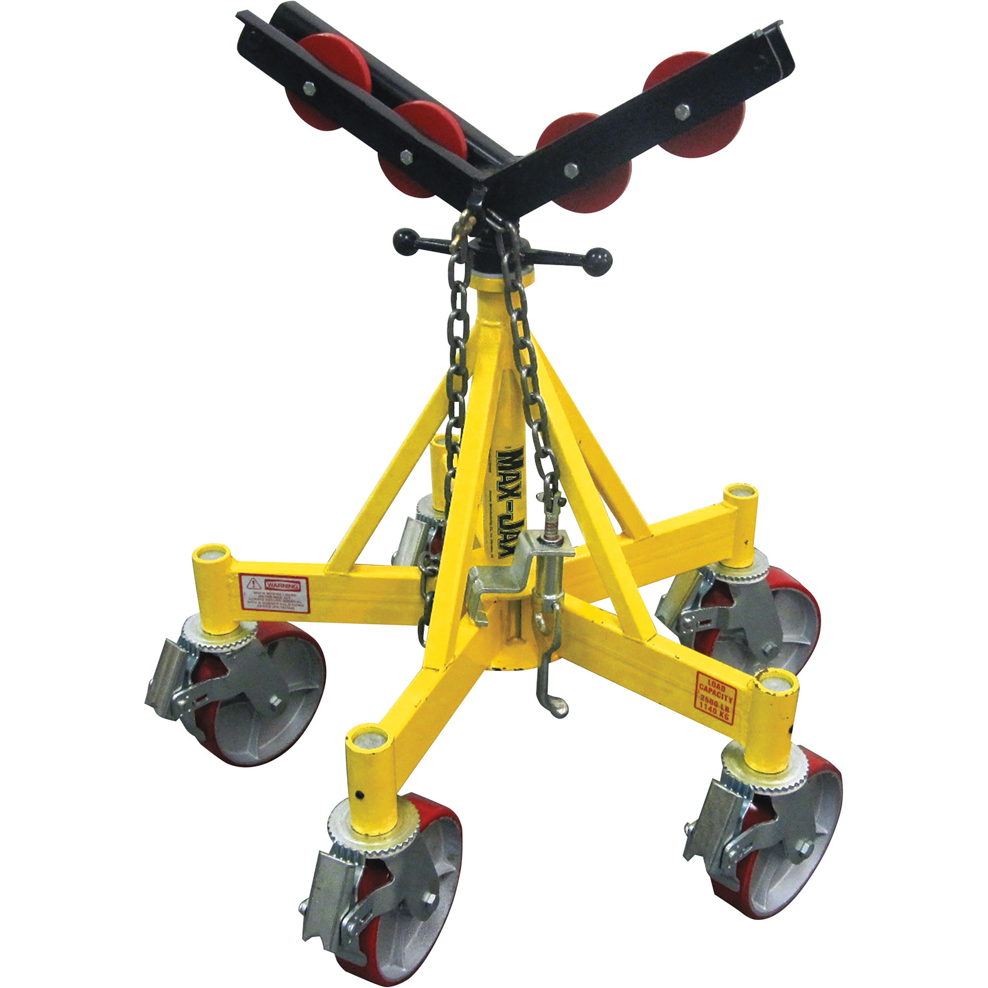 Max Jax Kit No. 1 Max Stand Includes Basic Stand Roller Head Kit & Casters